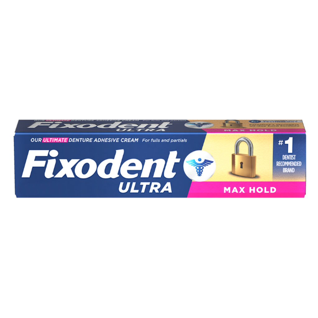 Fixodent Ultra Max Hold Denture Adhesive Cream – Suplement Bank