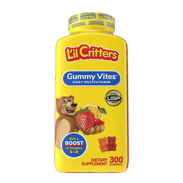 L'il Critters Gummy Vites, 300 Gummy Bears – Suplement Bank